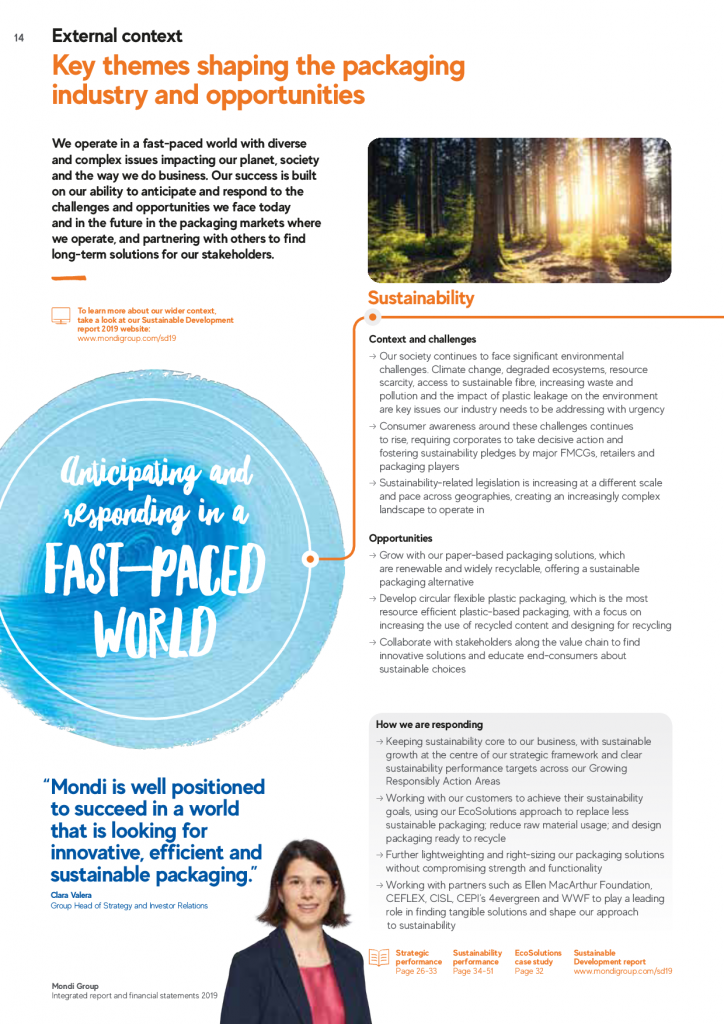 Outlook – Integrated Reporting Examples Database