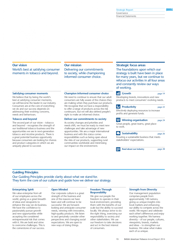 Strategy and resource allocation – Integrated Reporting Examples Database
