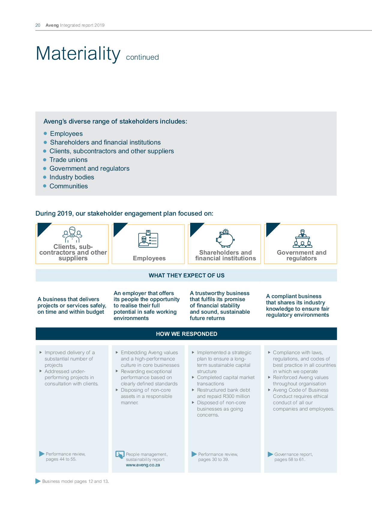 Risks and opportunities – Integrated Reporting Examples Database