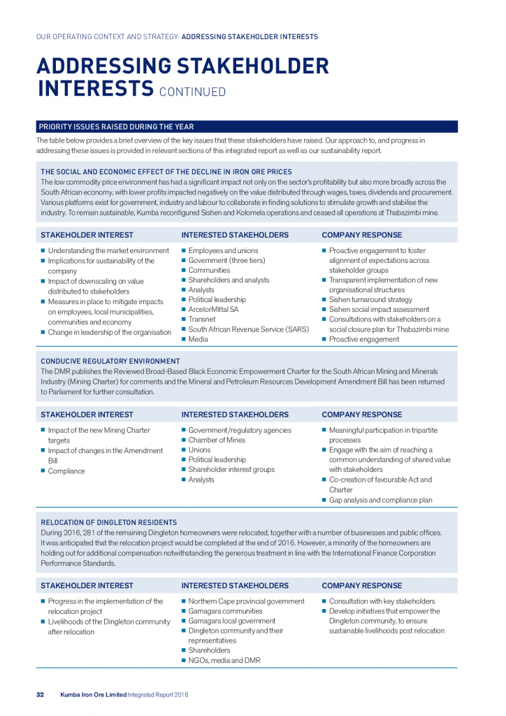 Strategy and resource allocation – Integrated Reporting Examples Database