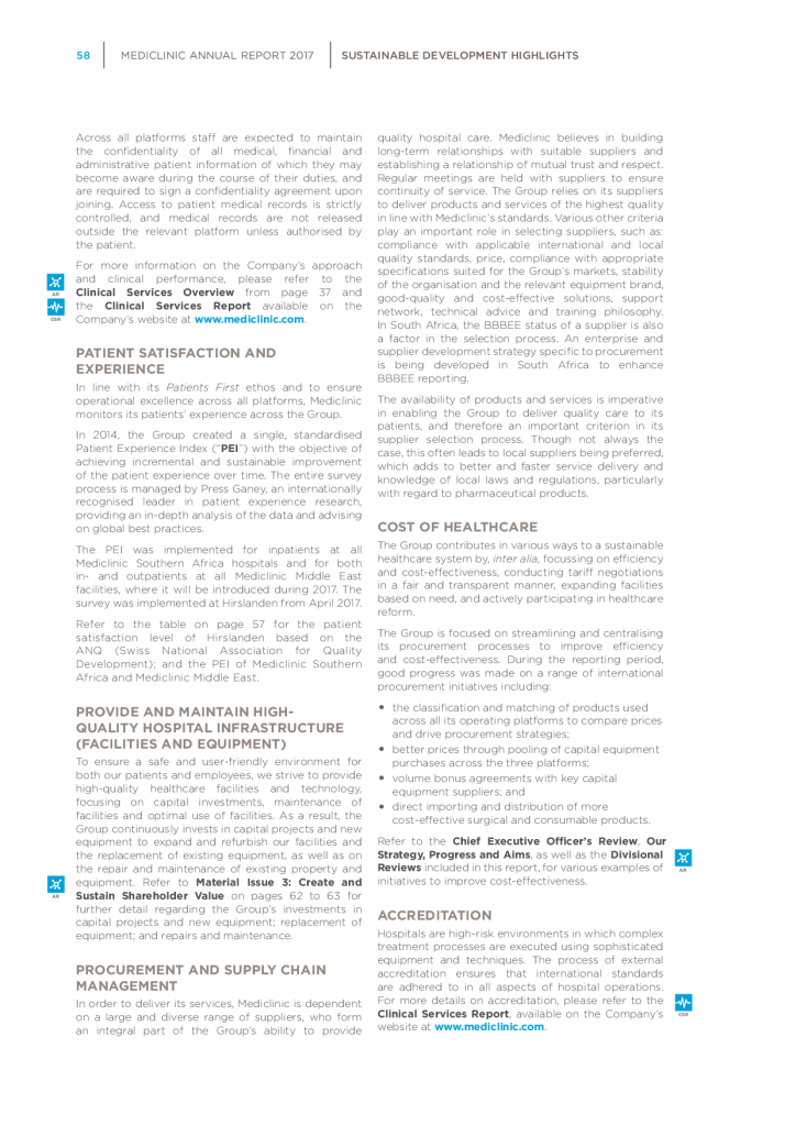 Performance – Integrated Reporting Examples Database