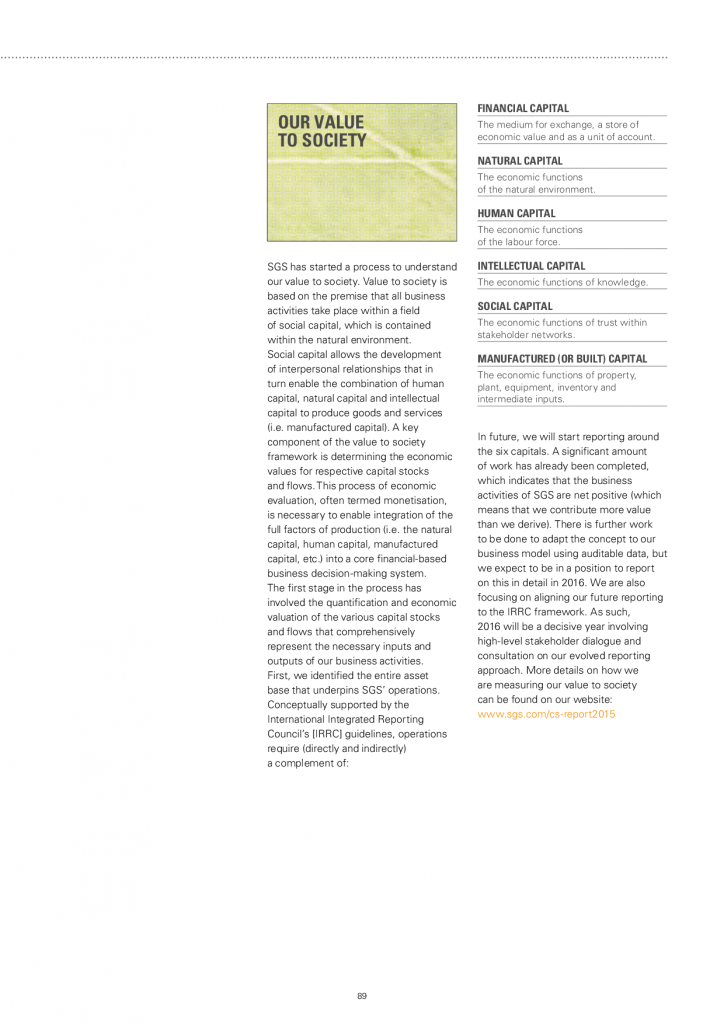 Business model – Integrated Reporting Examples Database